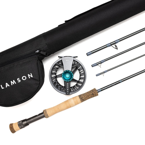 Lamson Liquid Max Rod and Reel Fly Fishing Combo